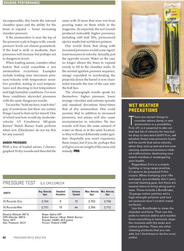 Dousing Performance | Alpha Munitions